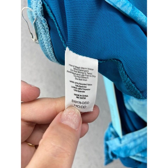 Birdsong | Swim | Nwt Birdsong Swimsuit Sz 4 Ddd Cup Santorini Sea Wrap ...